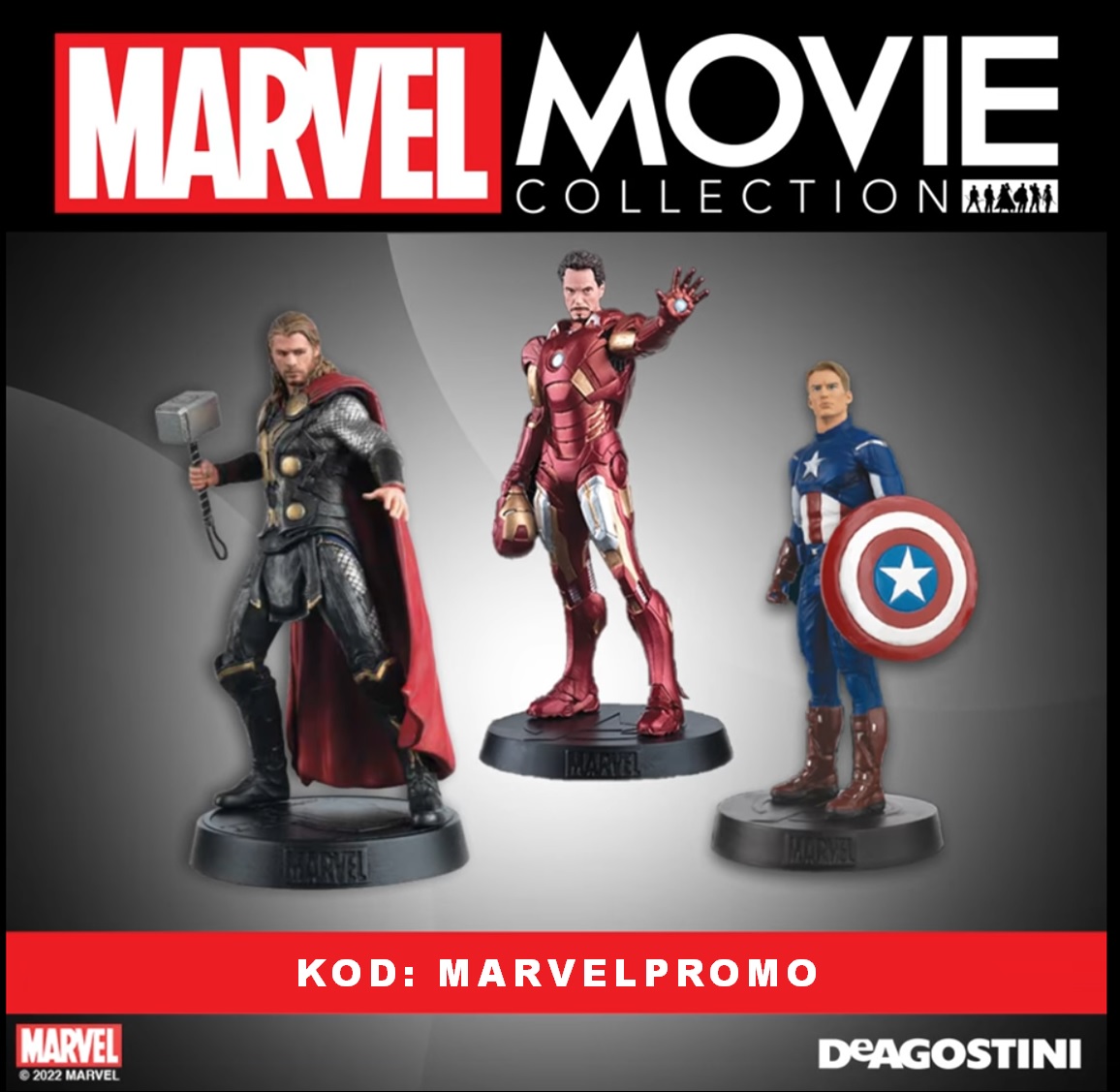 Kolekcja figurek Marvel Movie Collection - Czas na komiks