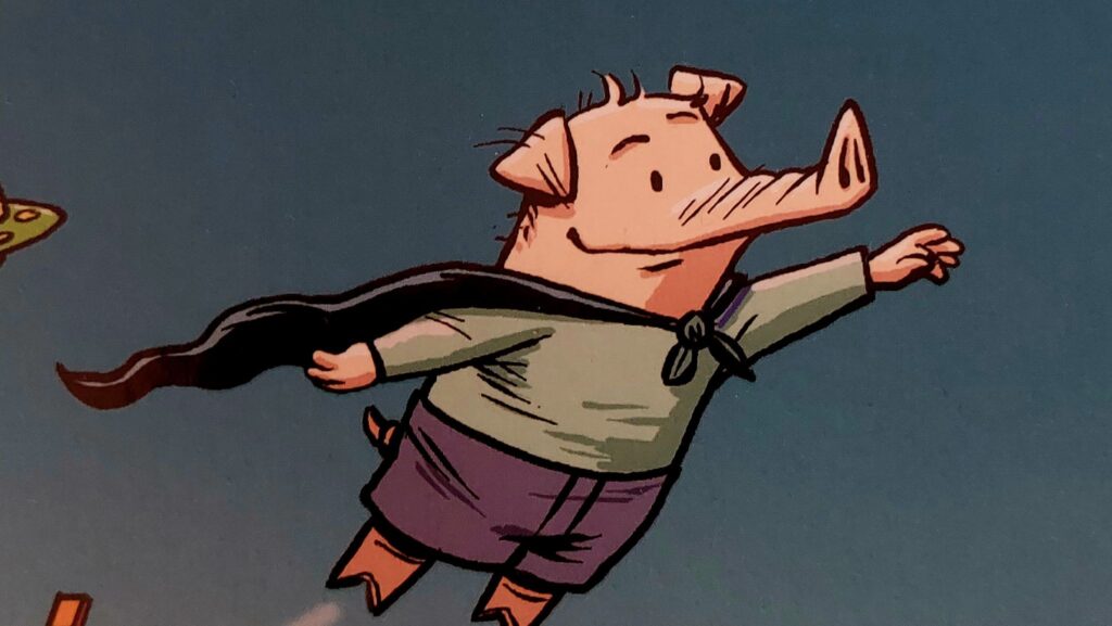 Batpig. Świnka wysokich lotów. Tom 2 - Czas na komiks